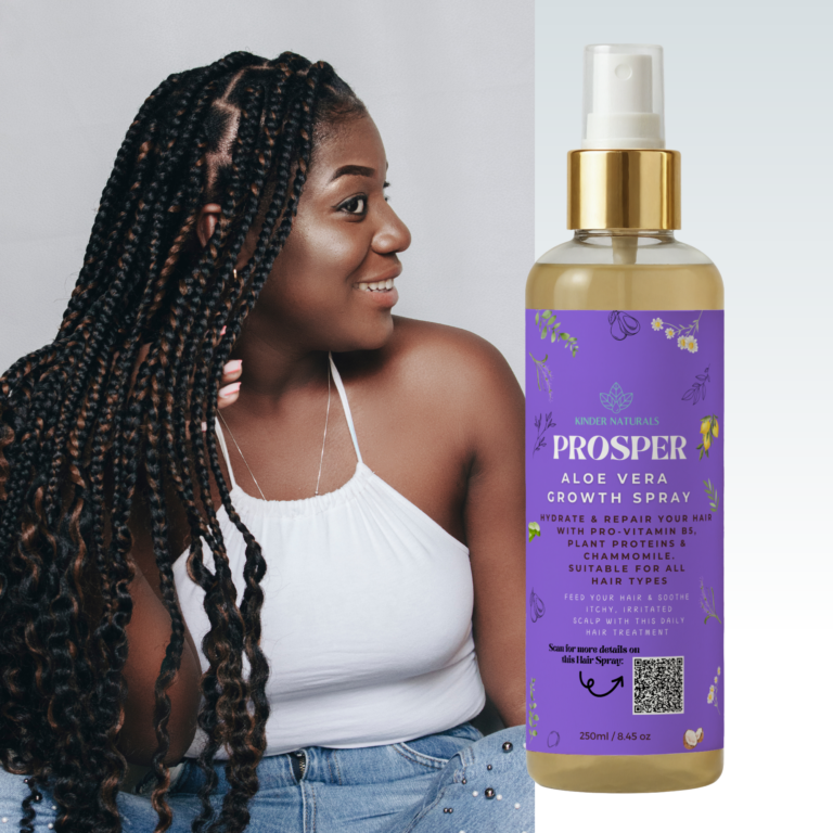Aloe Vera Hair Growth Spray Prosper 250ml - Kinder Naturals